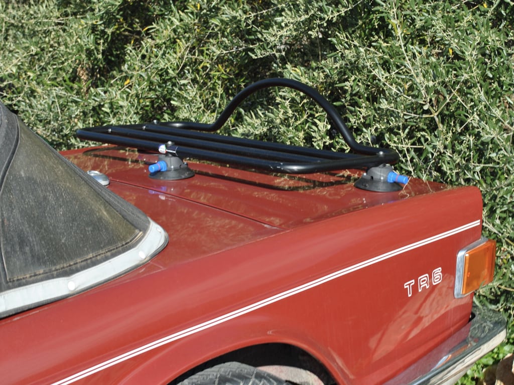 TR6 porte bagage - Convertible Luggage Racks,Boot Racks,Porte-Bagages ...