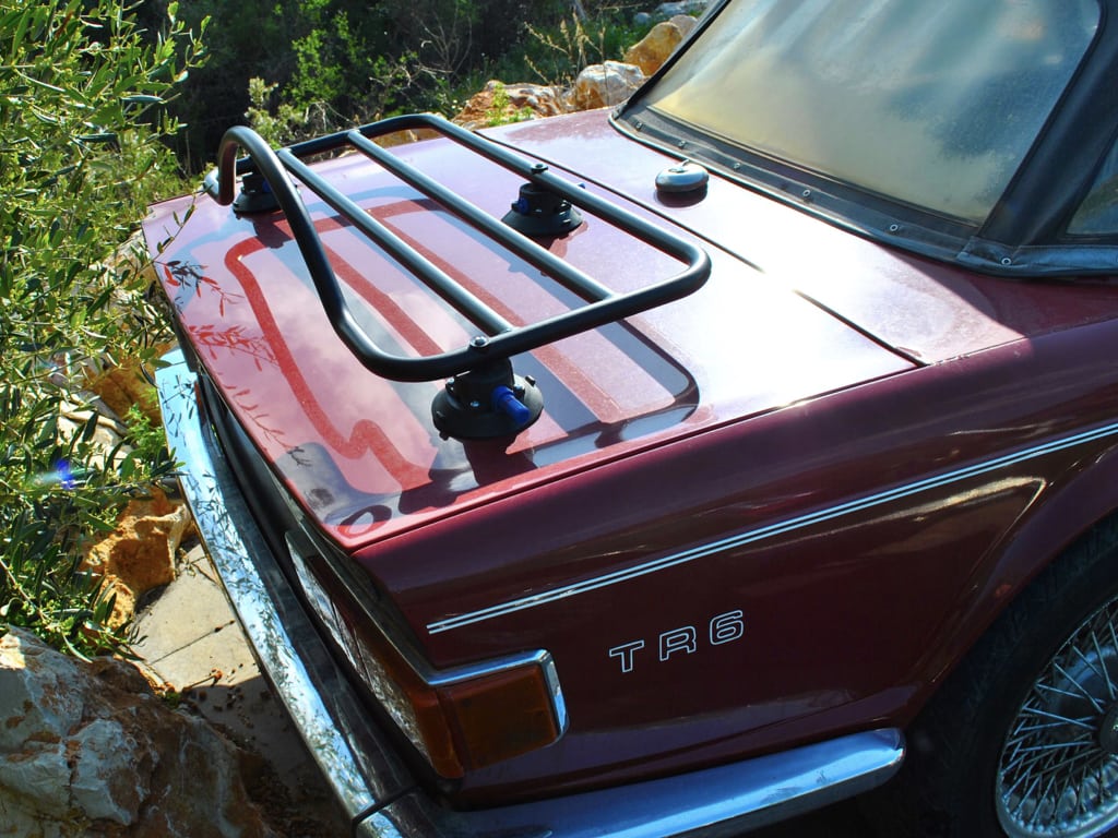 Tr6 Luggage Rack For Sale at Rebecca Hart blog