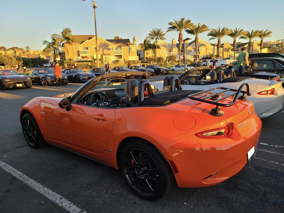 miata nd luggage rack revo-rack black - Convertible Luggage Racks,Boot ...