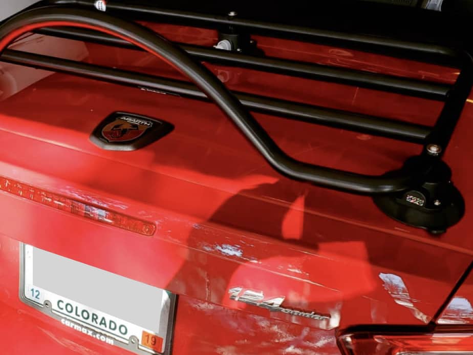 fiat 124 spider Abarth Trunk Luggage Rack.001 - Convertible Luggage ...