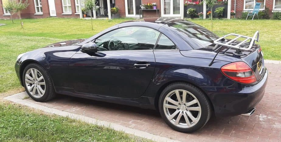 Mercedes SLK R171 Luggage Rack : No Clamps = No Damage