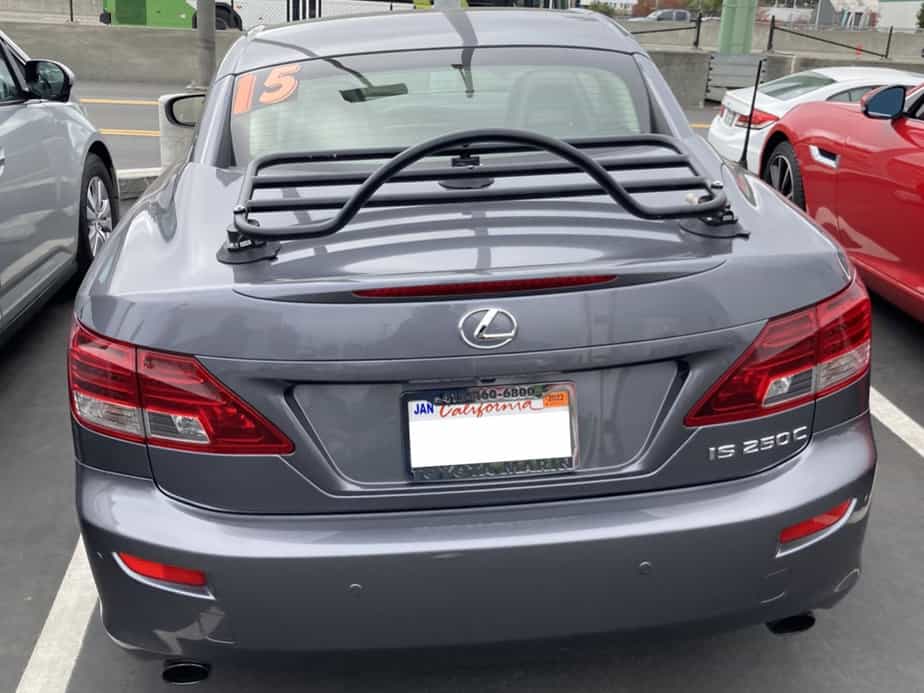 Gepäckträger Lexus IS - Convertible Luggage Racks,Boot Racks,Porte ...
