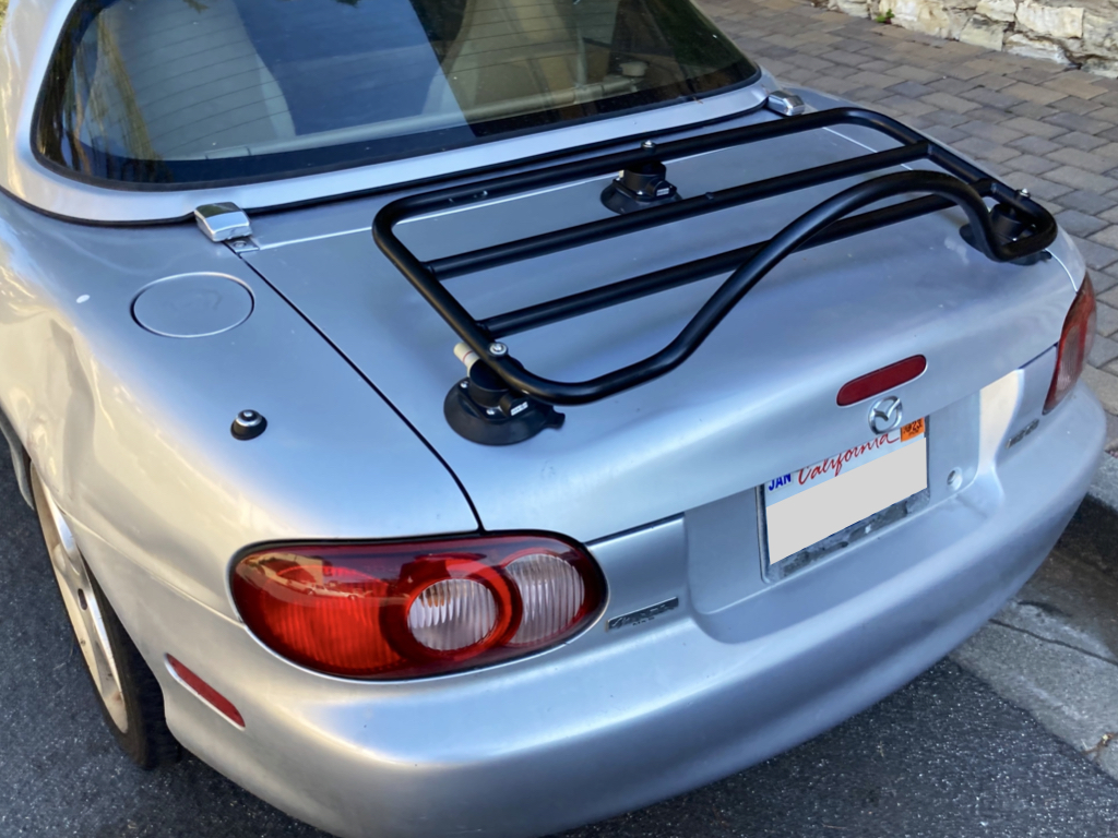 mazda miata mx5 nb luggage rack black - Convertible Luggage Racks,Boot Racks,Porte-Bagages ...