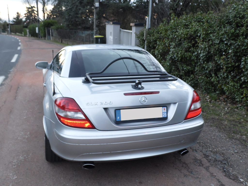 mercedes SLK R171 Revo-Rack-Gepäckträger - Convertible Luggage Racks ...