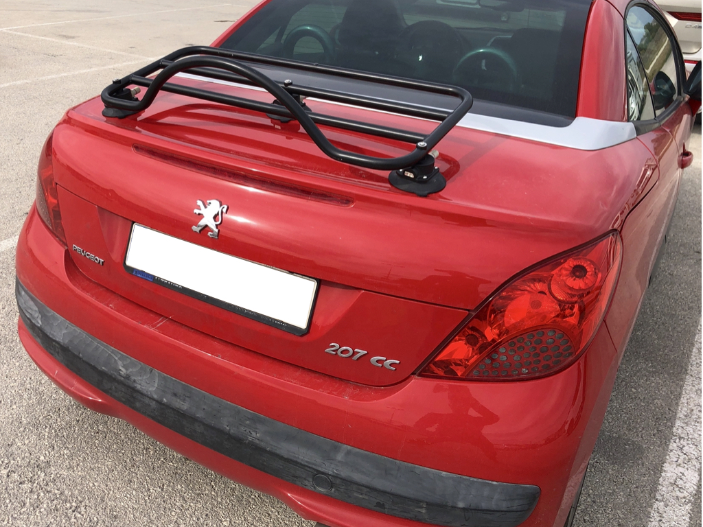 Peugeot 207cc Gepäckträger.002 - Convertible Luggage Racks,Boot Racks ...