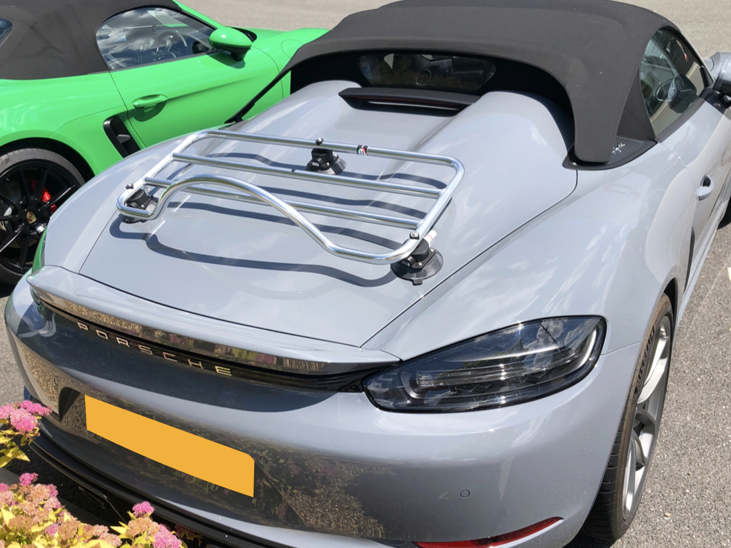 Porsche Boxster 718 spyder luggage rack - Convertible Luggage Racks ...