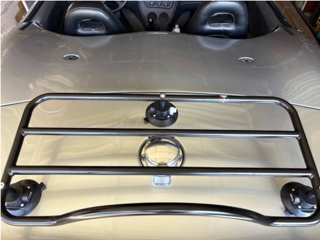 Shelby Series 1 luggage rack | trunk rack.001 - Convertible Luggage ...